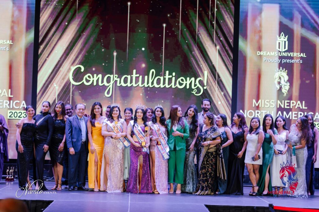 Jubilee Sherpa Crowned Miss Nepal North America 2023 - NEPYORK