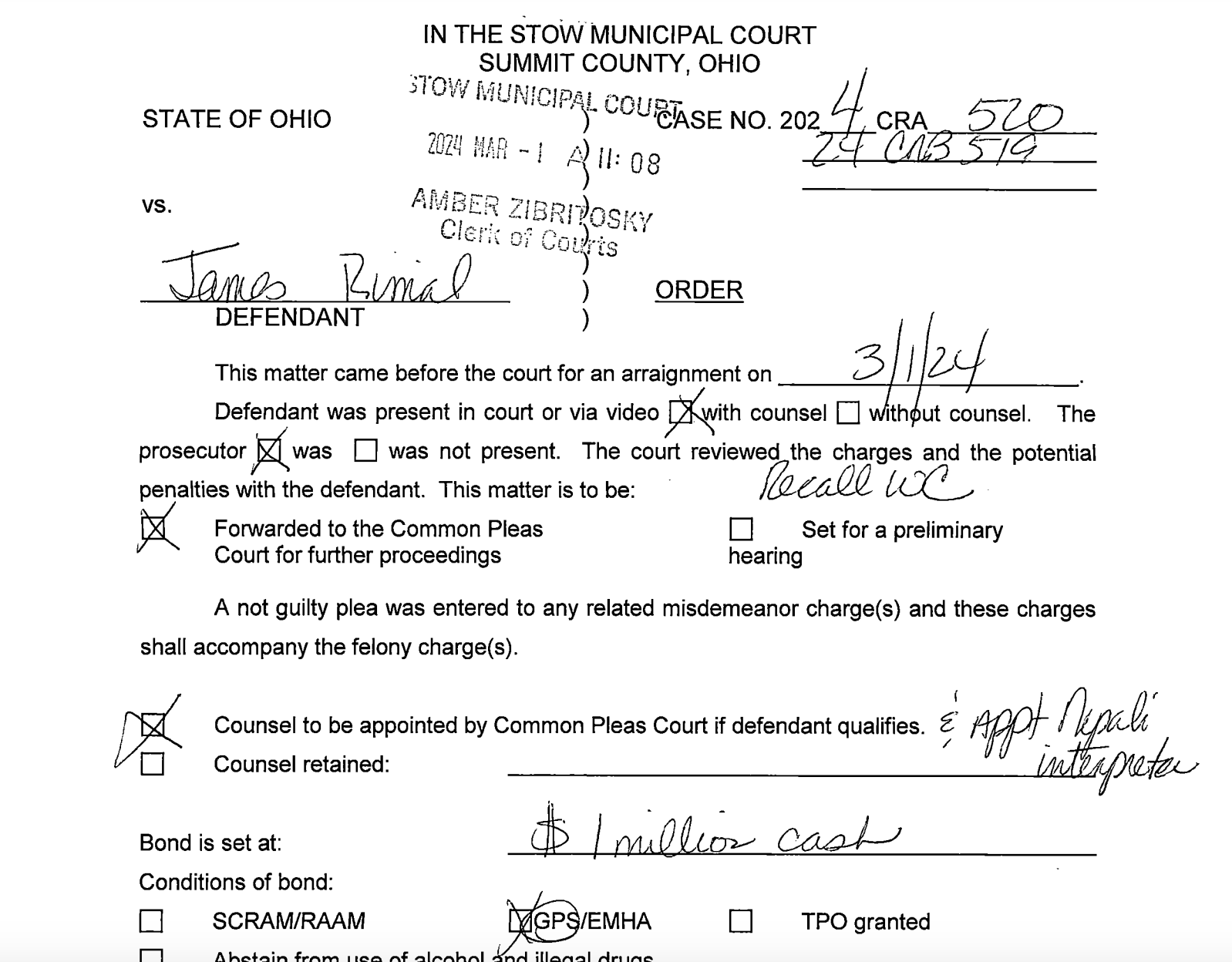 Ohio Court Sets $1 Million Bail for Bhutanese Refugee Rimal in Murder ...