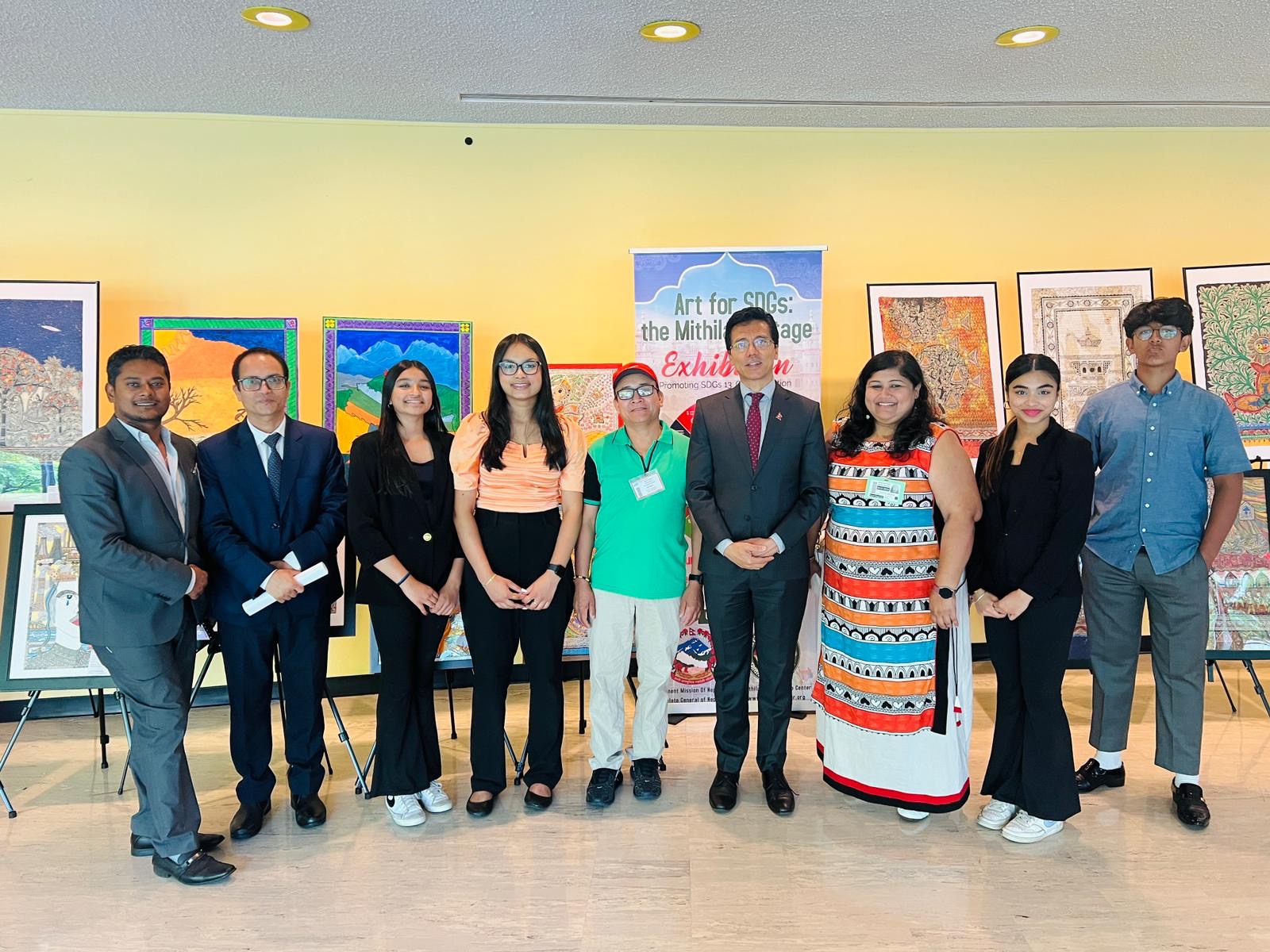 Art Exhibition “Art for SDGs: the Mithila Heritage” Kicks Off at UN ...