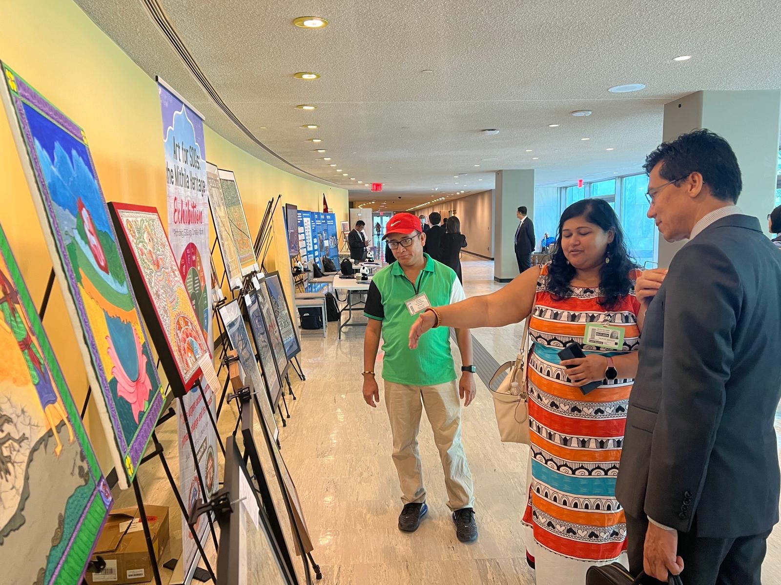 Art Exhibition “Art for SDGs: the Mithila Heritage” Kicks Off at UN ...