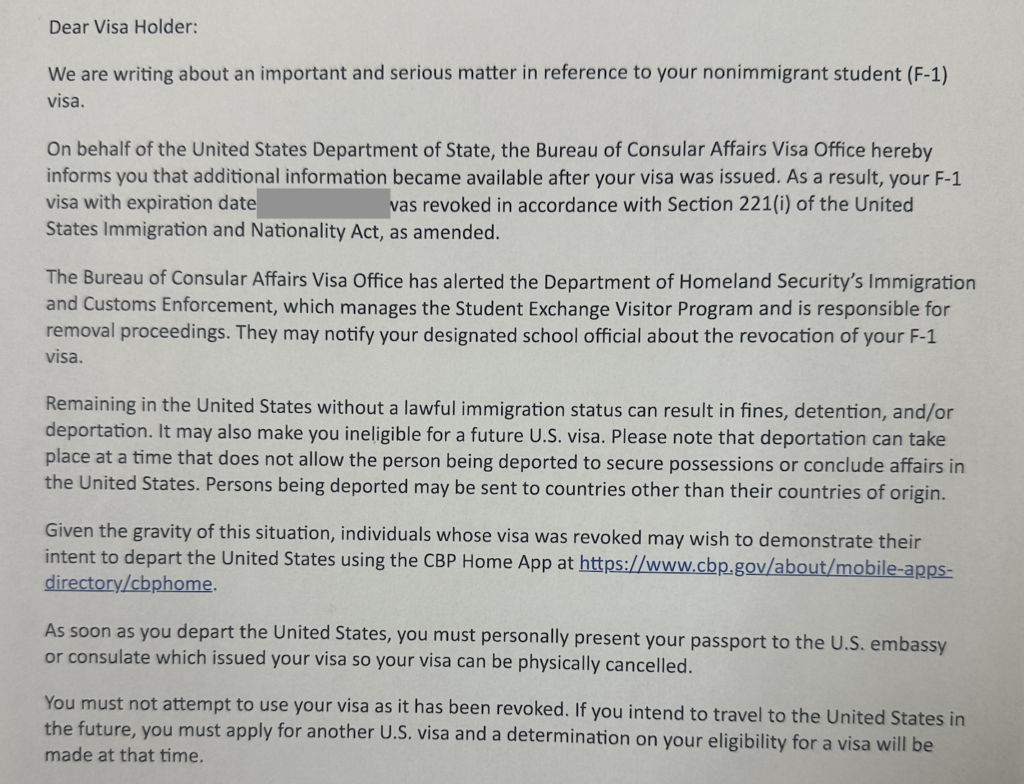 Arrests May Lead to Visa Revocation, Deportation, and Future Visa ...