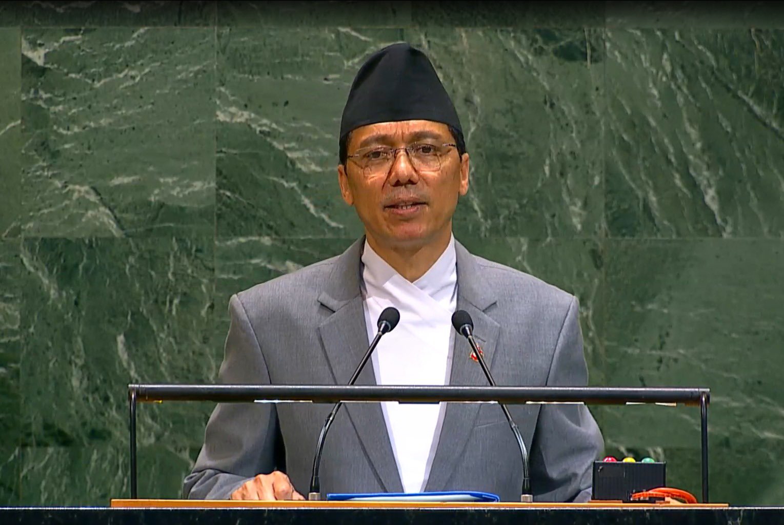 Nepal’s UN Envoy Thapa Lauds Youth Movement, Urges Global Unity on Crises at UNGA - NEPYORK