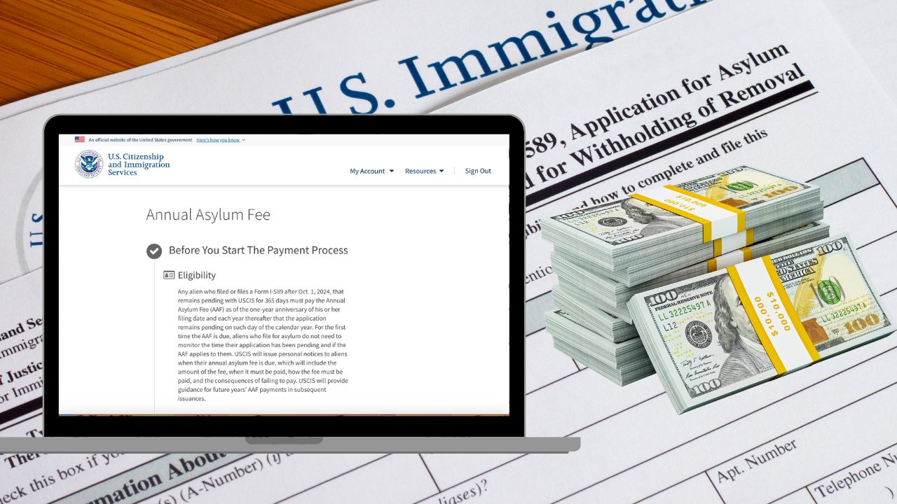 USCIS Launches System for Annual Asylum Fee Payment, But Advises ...